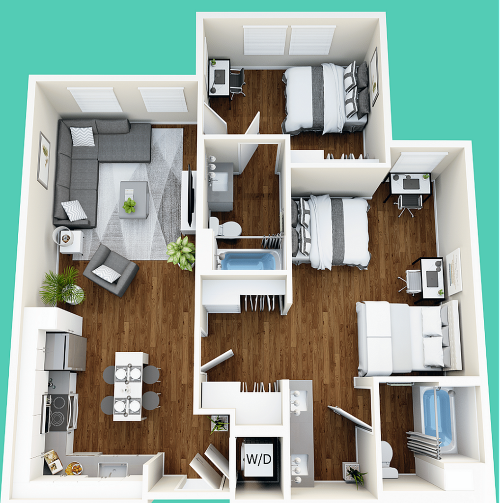 Ryder on Olive: Student Housing | UC Davis Apartments